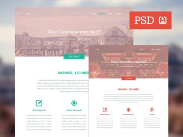 20 Stunning Free Website Templates from Dribbble - Best Open Source ...