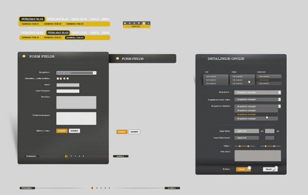 25+ Free and Useful Web UI Elements Psd Files For Download - Best Open Source Resources for Web ...